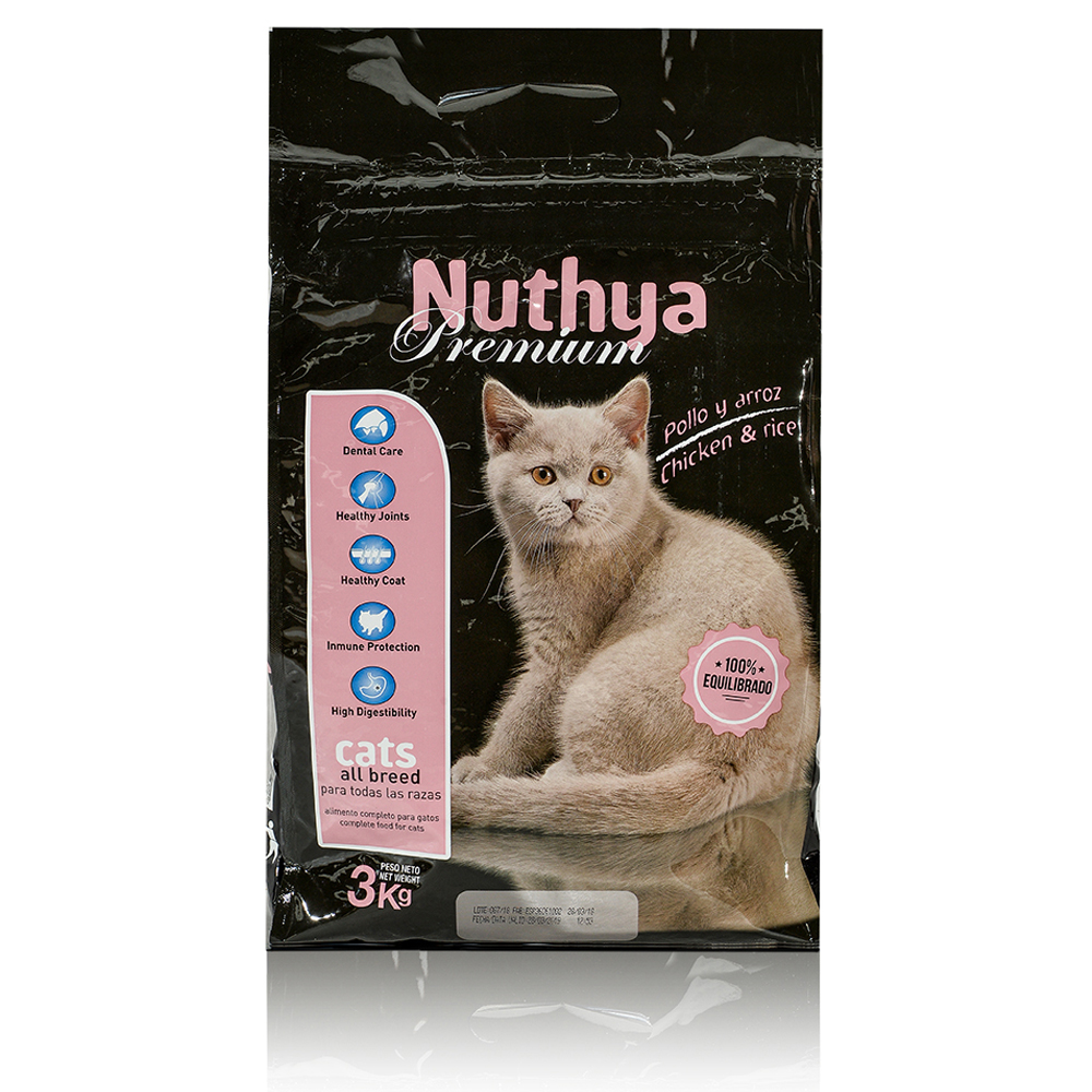 ΓΑΤΟΤΡΟΦΗ NUTHYA PREMIUM CAT 3KG - NUTRISEED FEED SMART PRIVATE COMPANY